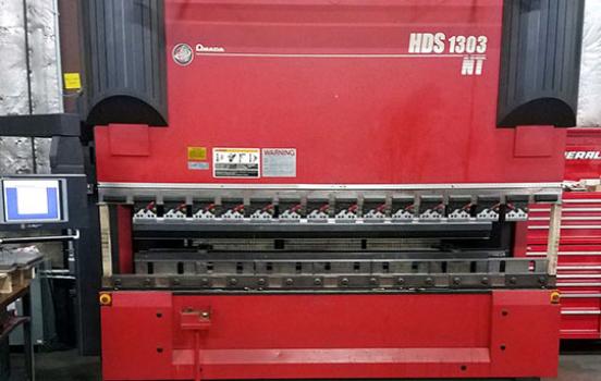 New Amada HDS-1303NT Series Press Brake Installed - Industrial ...